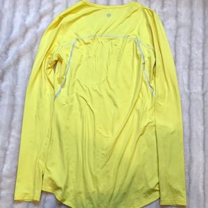 Athleta | Tops | Athleta Taped Chi Athleisure Tip In Yellow Small ...